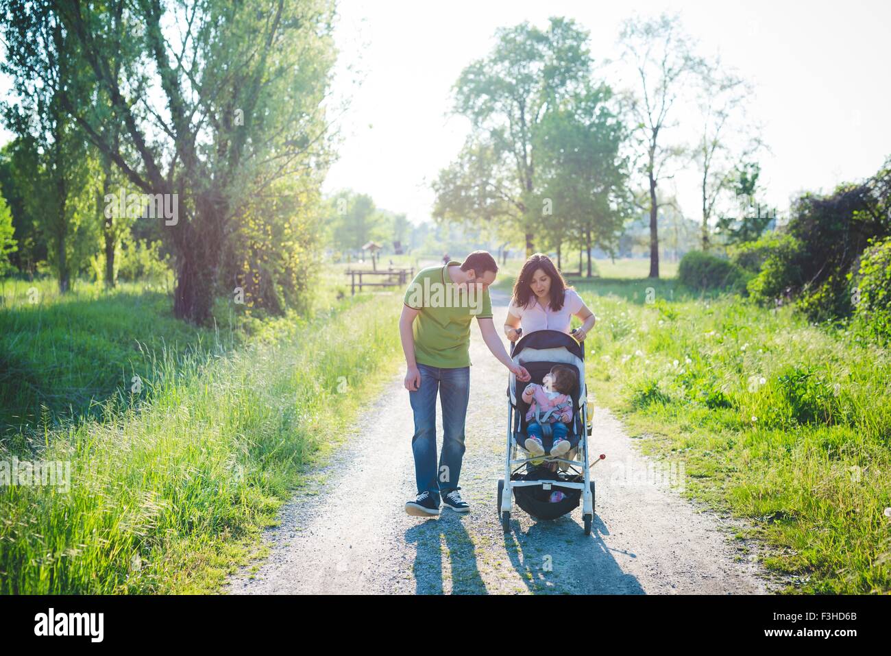 Adult and pushchair hi-res stock photography and images - Alamy