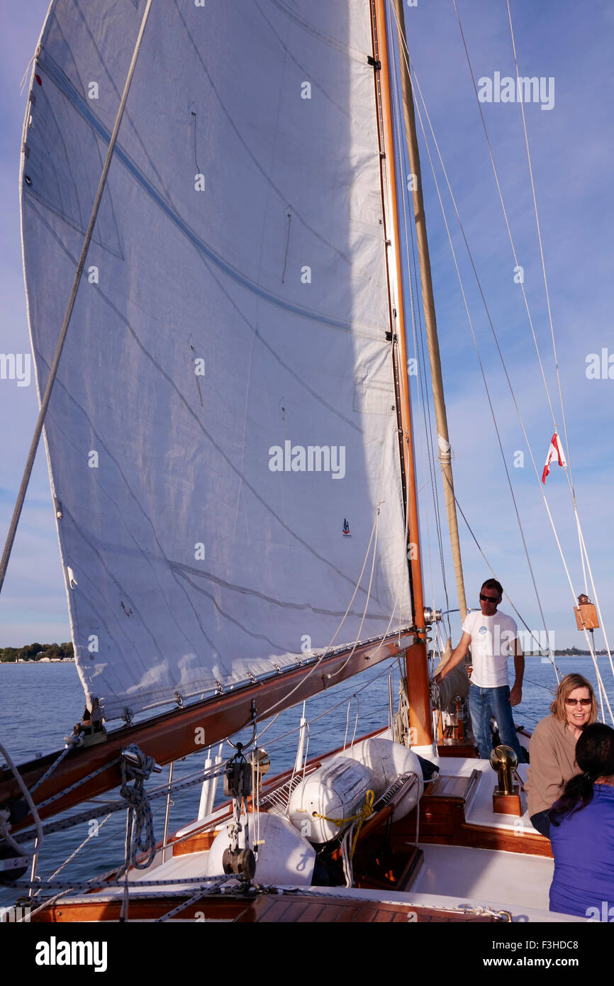 Traditional sailing ketch hi-res stock photography and images - Alamy