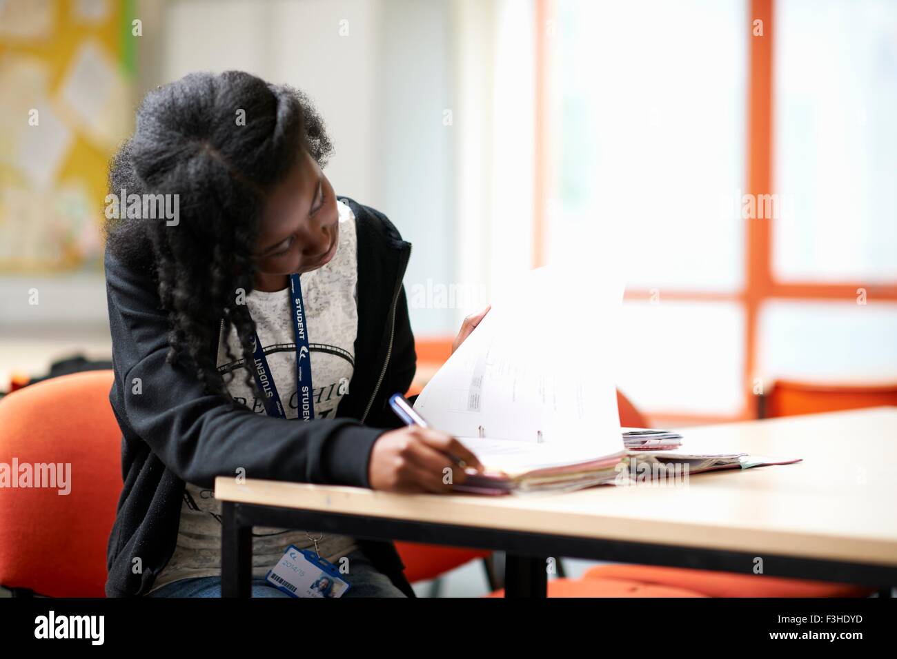 File in writing hi-res stock photography and images - Alamy