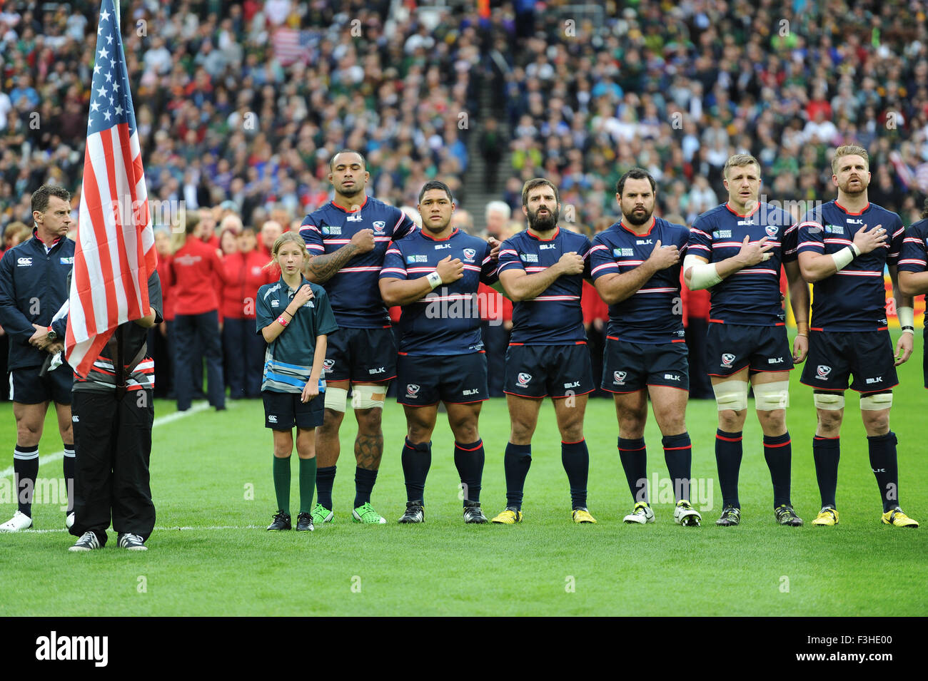 Rugby england national anthem hi-res stock photography and images - Alamy