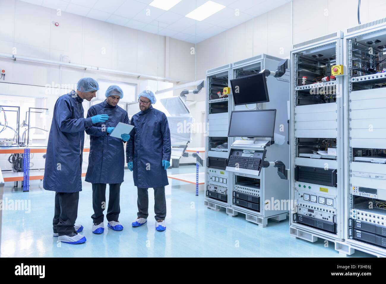 Clean suit electronics hi-res stock photography and images - Alamy