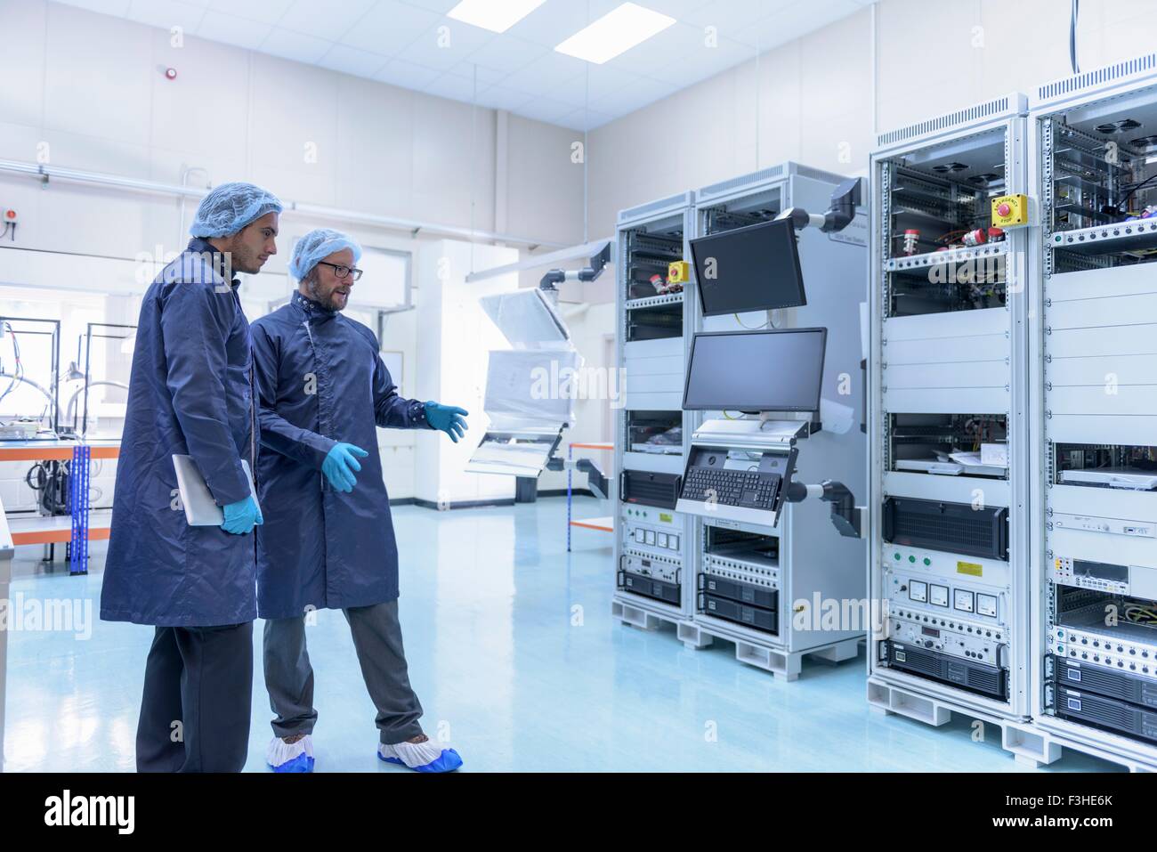 Clean suit electronics hi-res stock photography and images - Alamy