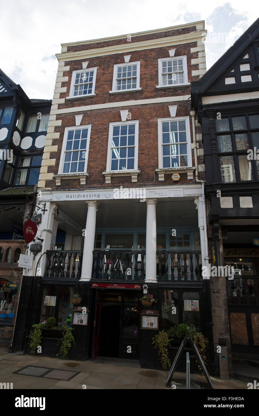 Watergate pub in Chester it was the old crypt in AD:1180 Stock Photo ...
