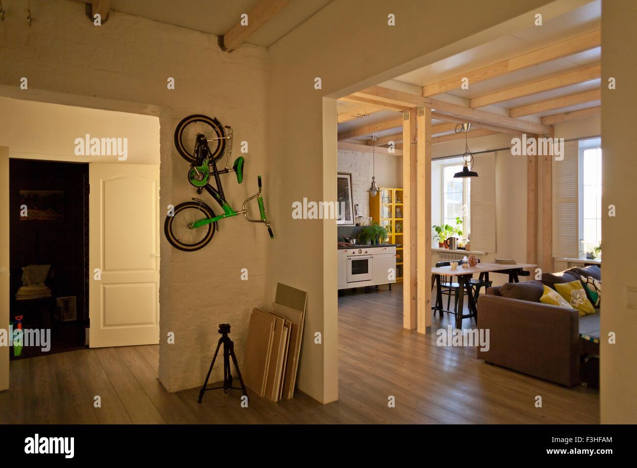 Electric bicycle in room hi-res stock photography and images - Alamy