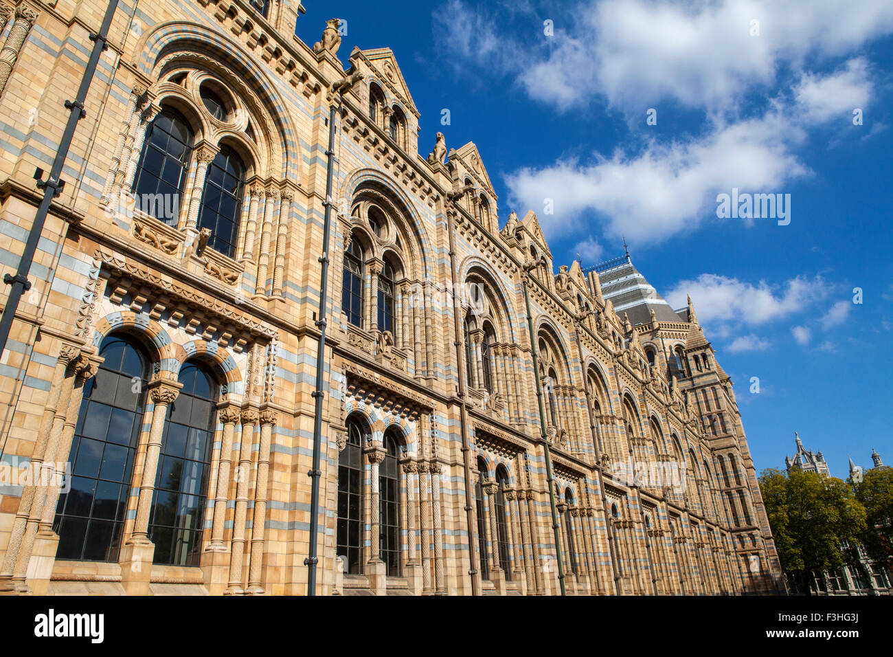 The exterior of the Natural History Museum in London Stock Photo - Alamy