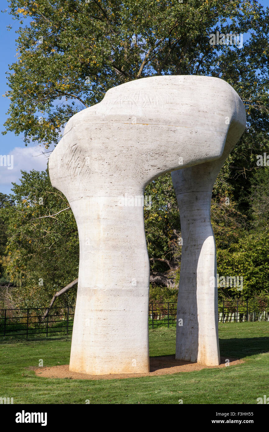 The Arch sculpture by Henry Moore in Kensington Gardens, London Stock ...