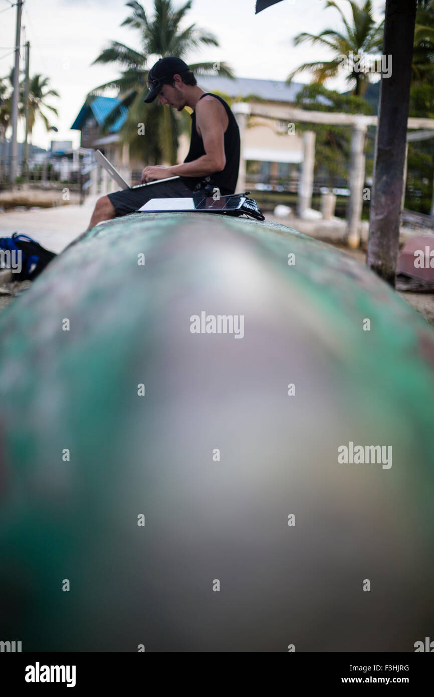 Sitting atop hi-res stock photography and images - Alamy