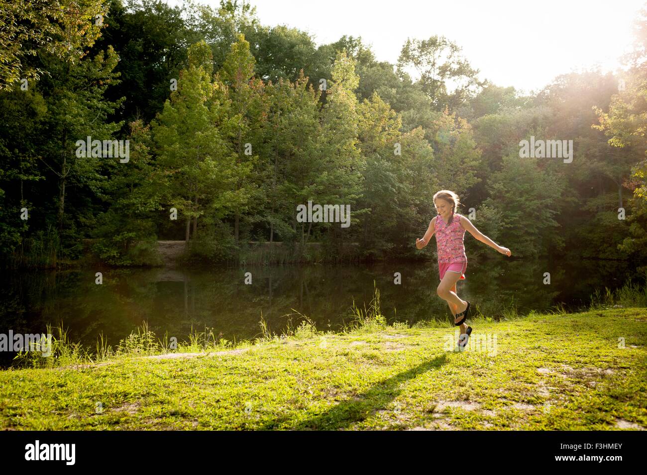 Skipping along hi-res stock photography and images - Alamy