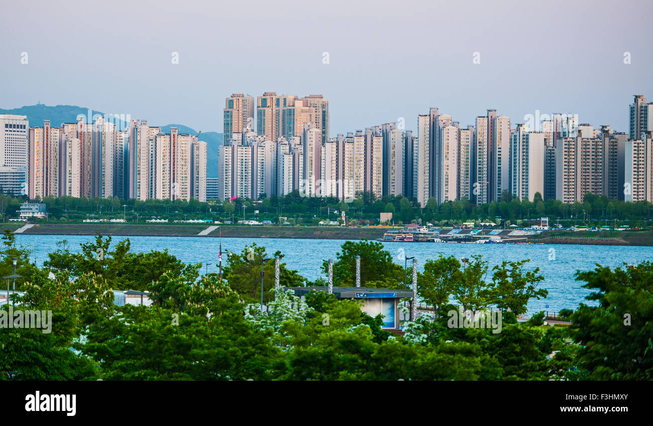 High rise buildings in Seoul Stock Photo - Alamy