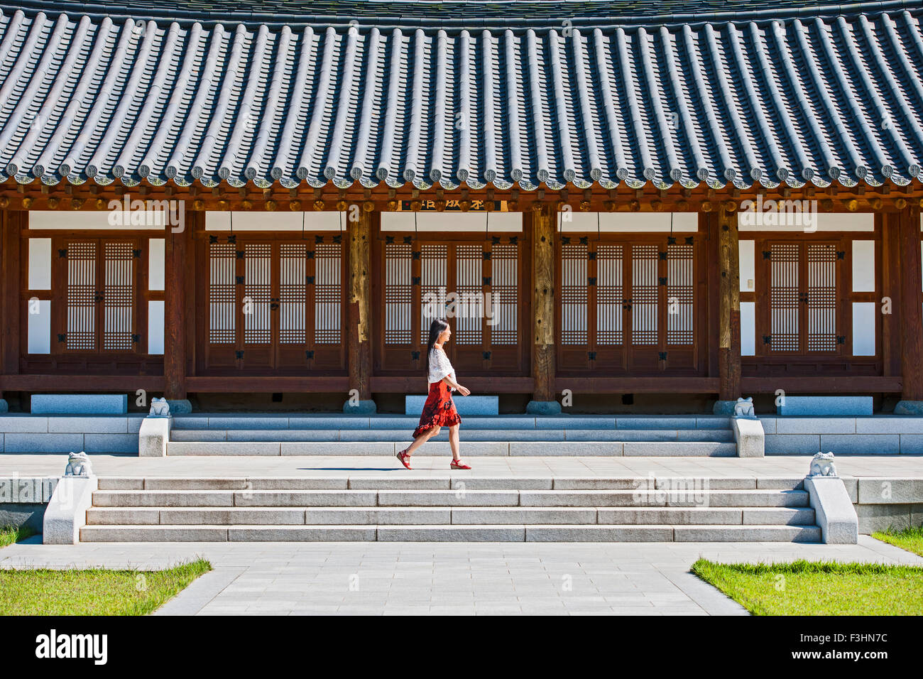 temple in Damyang Stock Photo - Alamy