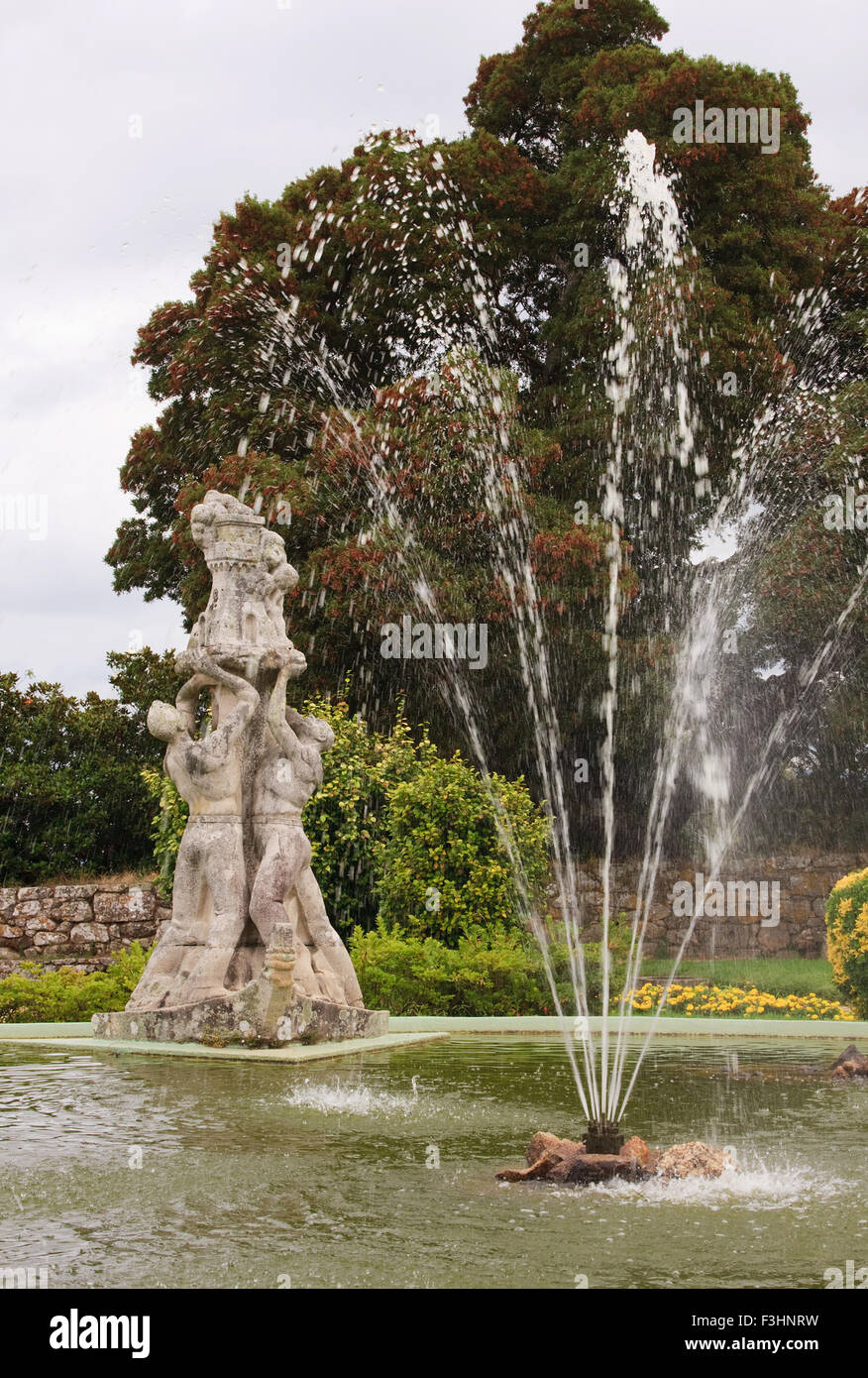 Vigo Castle Botanical Gardens. The botanical gardens within San ...
