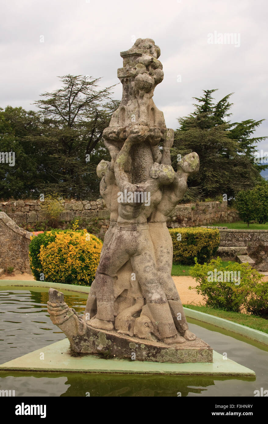 Vigo Castle Botanical Gardens. The botanical gardens within San ...