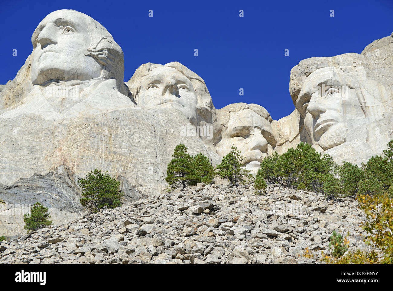 Mount Rushmore National Memorial, symbol of America located in the ...