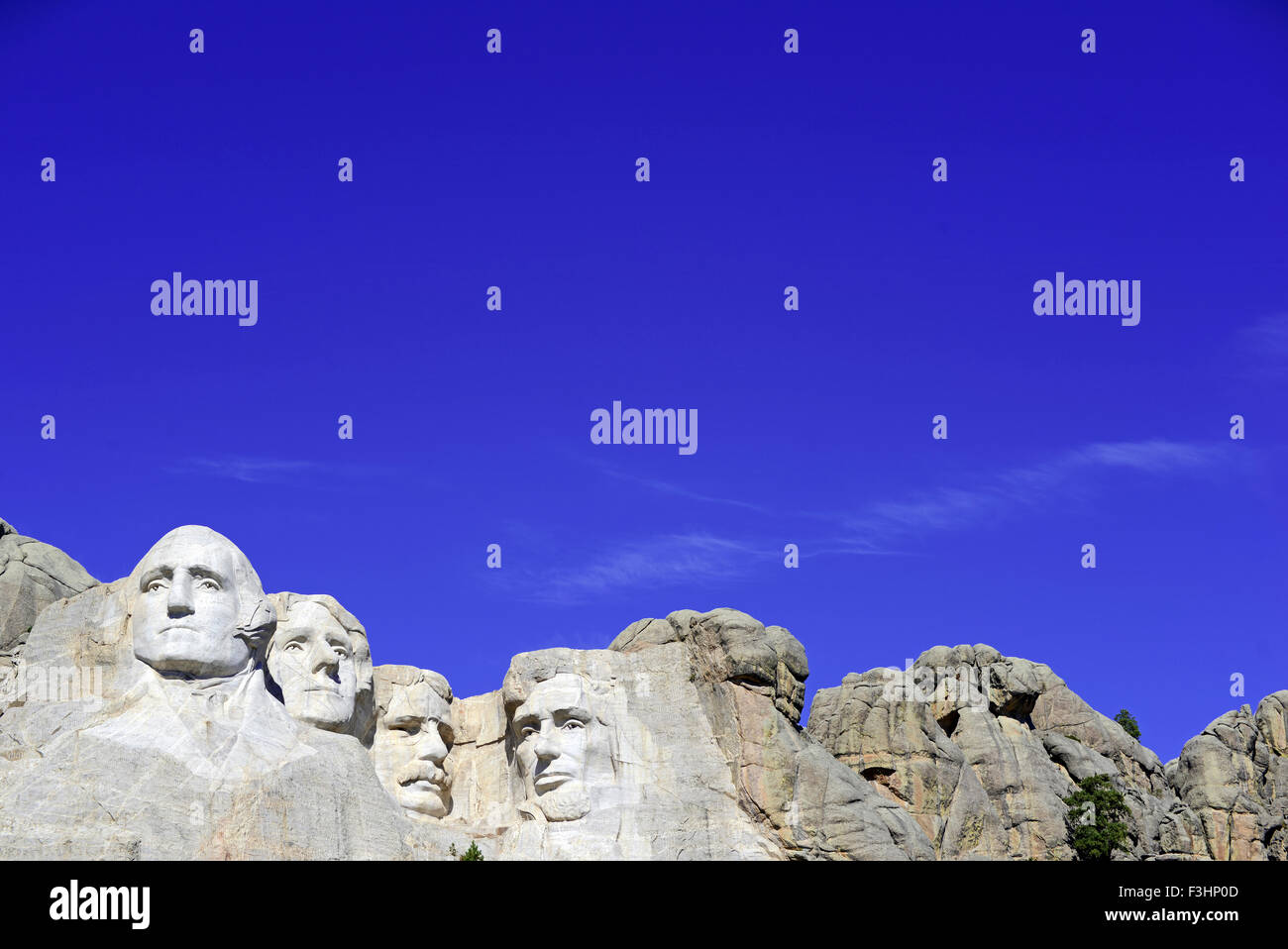 Mount Rushmore National Memorial, symbol of America located in the ...