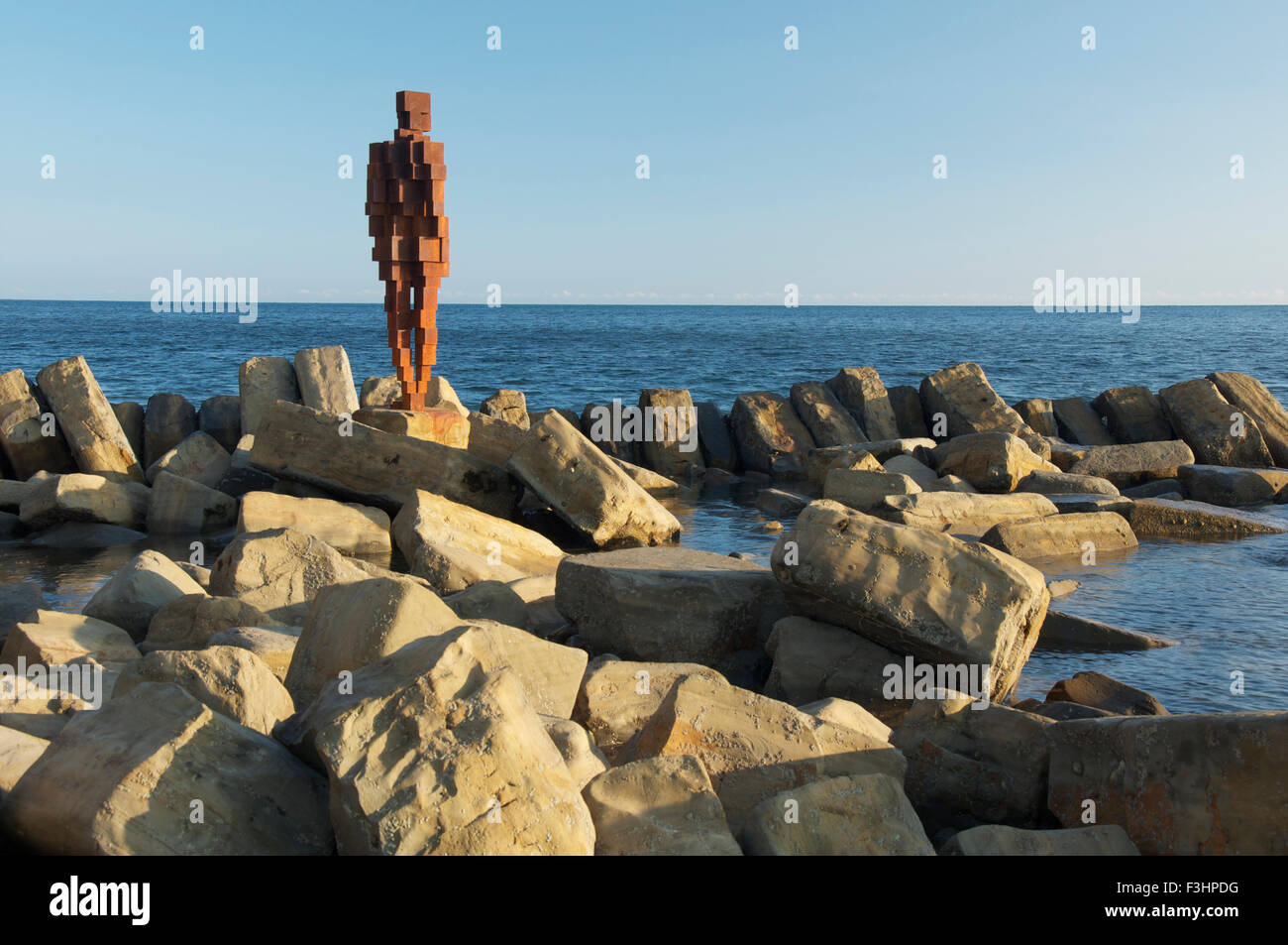 Life sized antony gormley sculpture hi-res stock photography and images ...