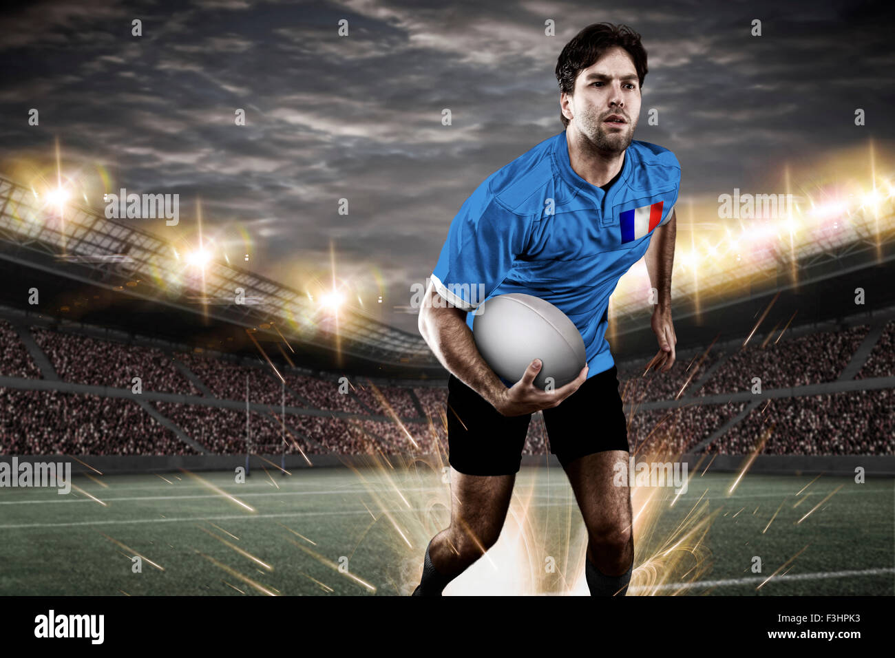 French rugby jersey hi-res stock photography and images - Alamy