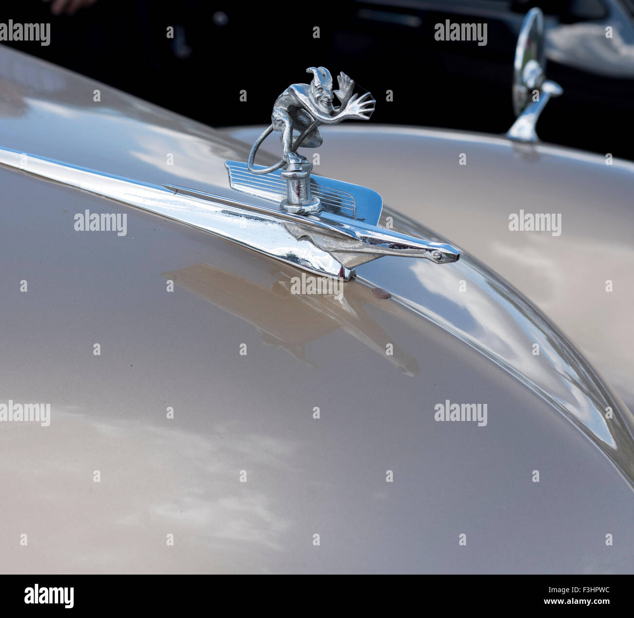 Humber Devil Emblem Stock Photo - Alamy