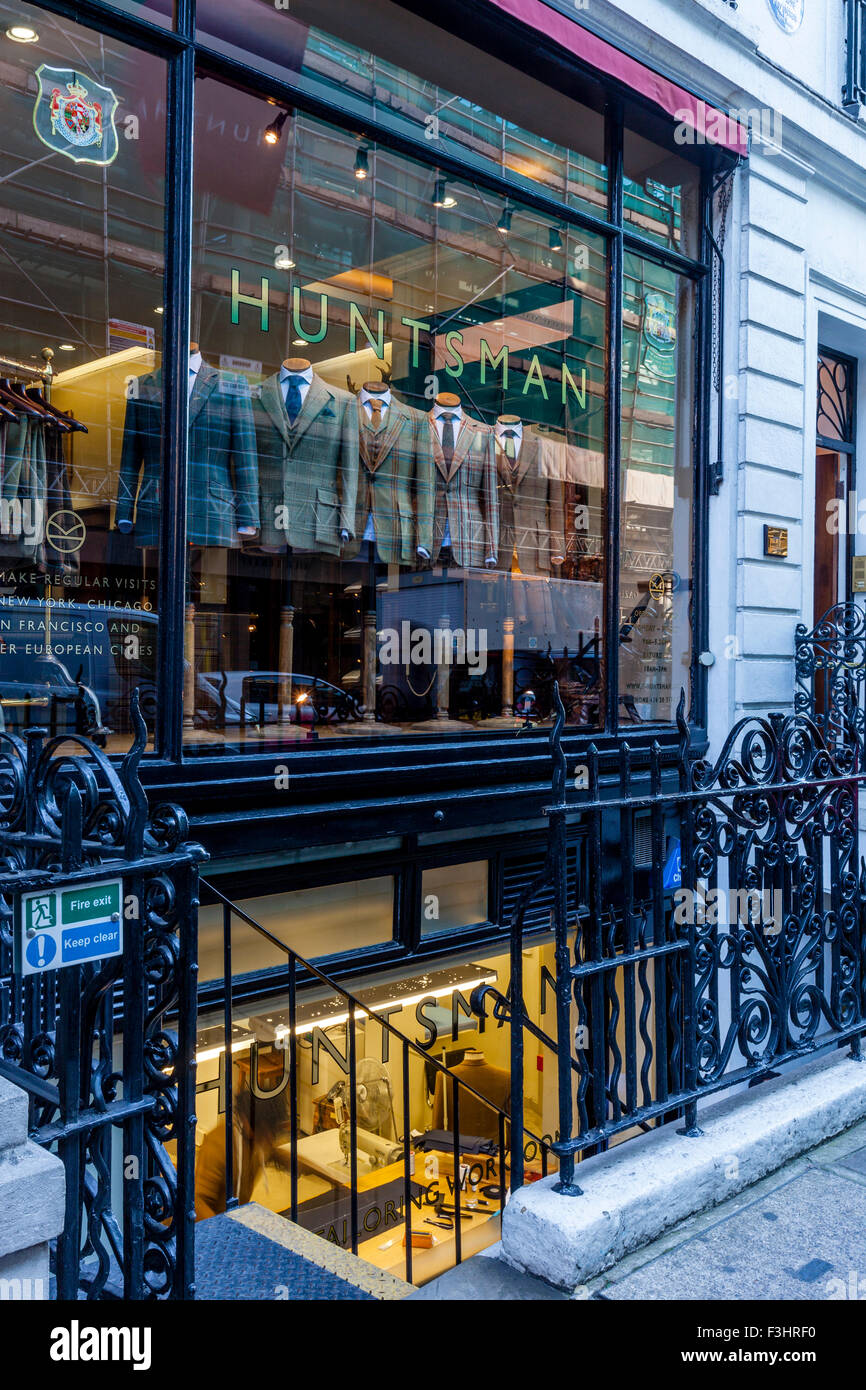 Huntsman Tailors, Savile Row, London, UK Stock Photo - Alamy