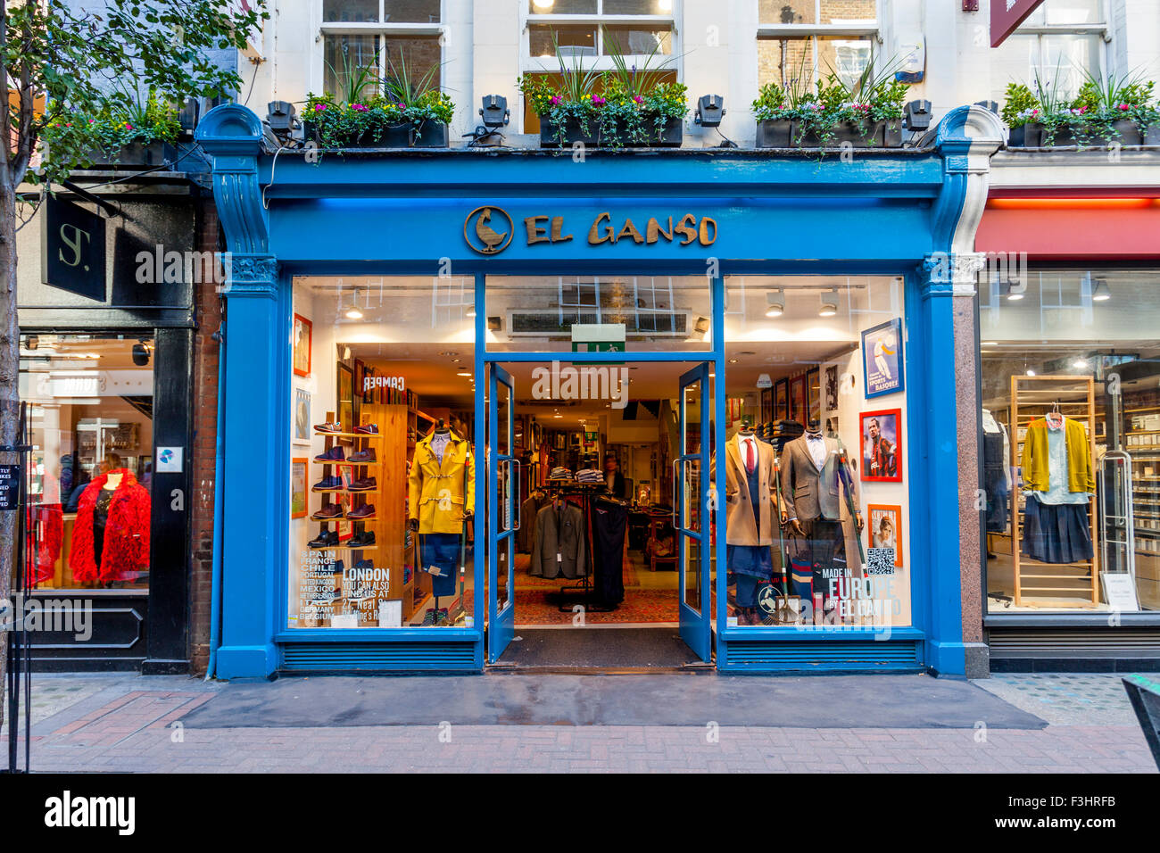 Colourful Shops In Carnaby Street, London, UK Stock Photo - Alamy