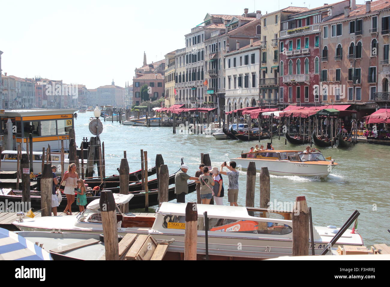 Boat Docks, Venice, Italy Stock Photo - Alamy