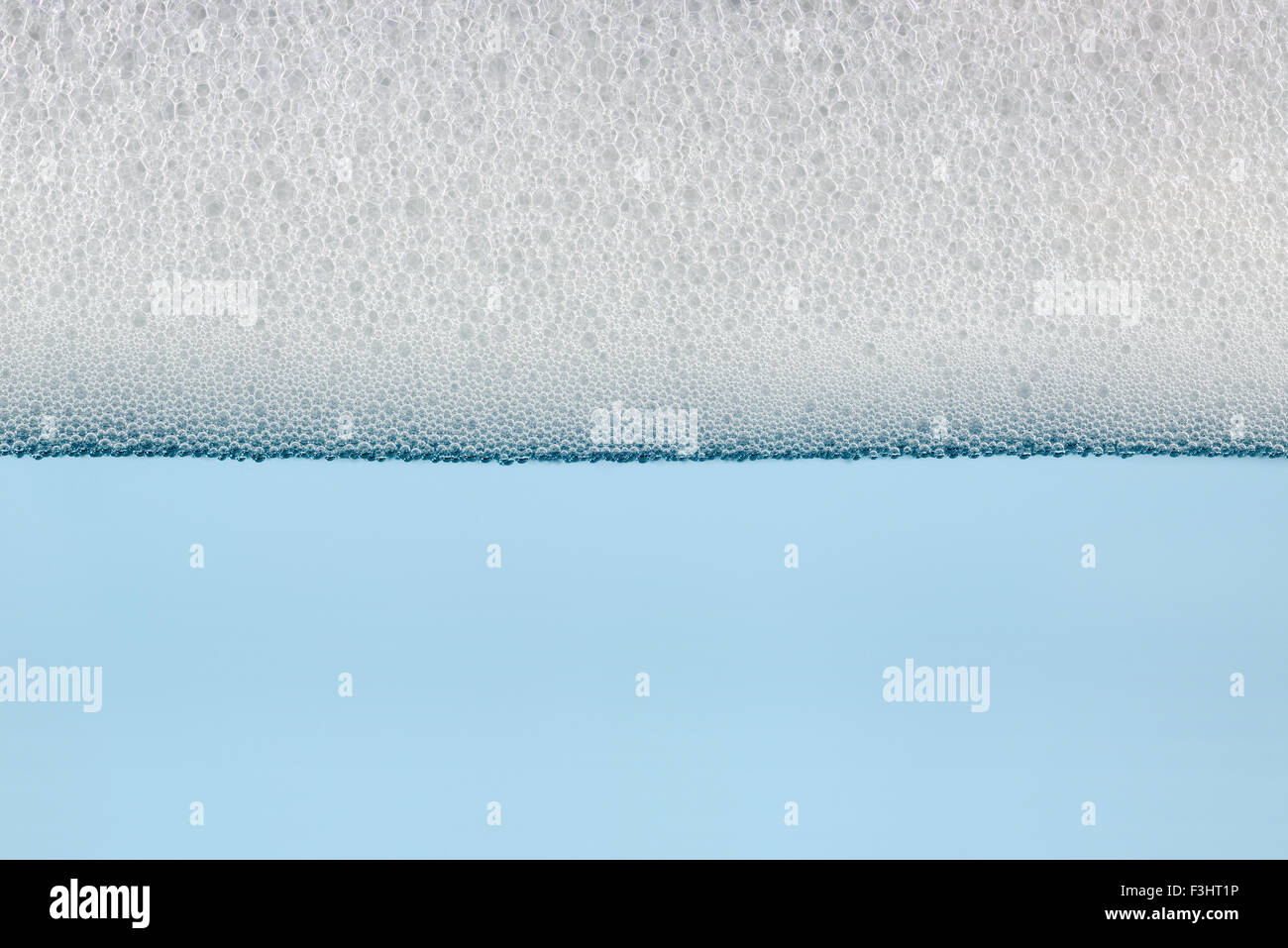 Suds foam bubbles and water , washing and cleaning background Stock ...