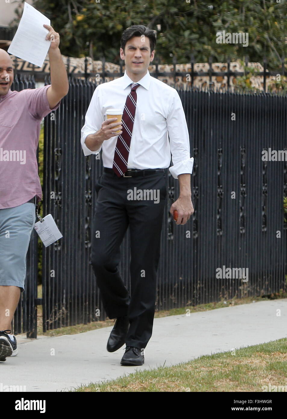 Actor Wes Bentley spotted filming "American Horror Story" filming in ...