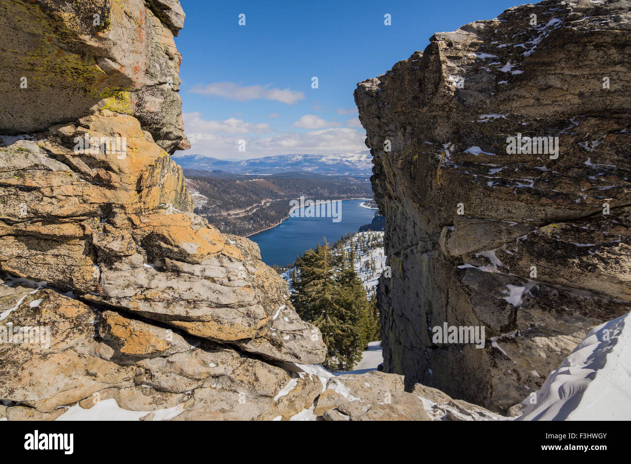 Donner pass snow hi-res stock photography and images - Alamy