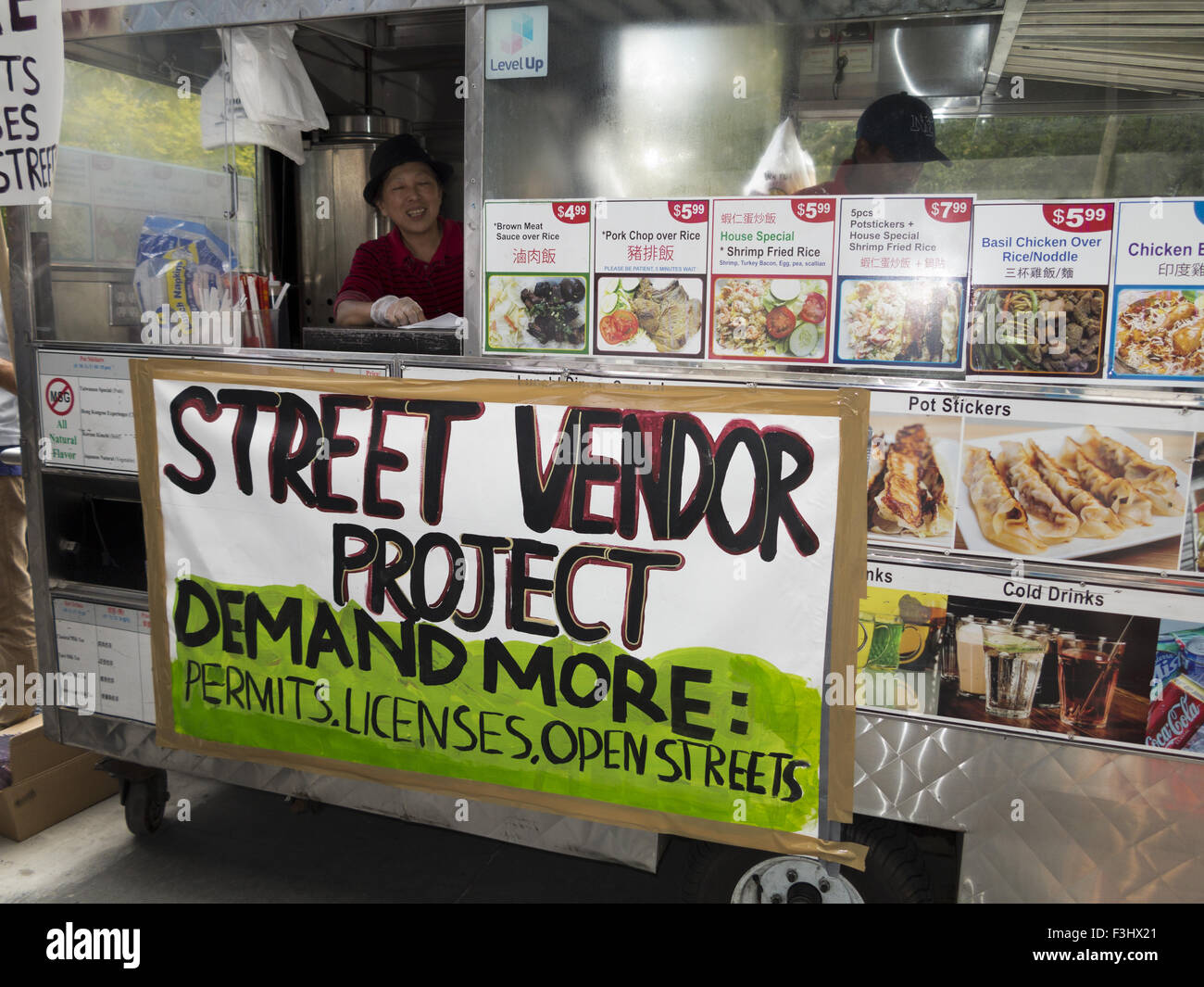Street Vendor Project demonstration near City Hall in New York City on ...