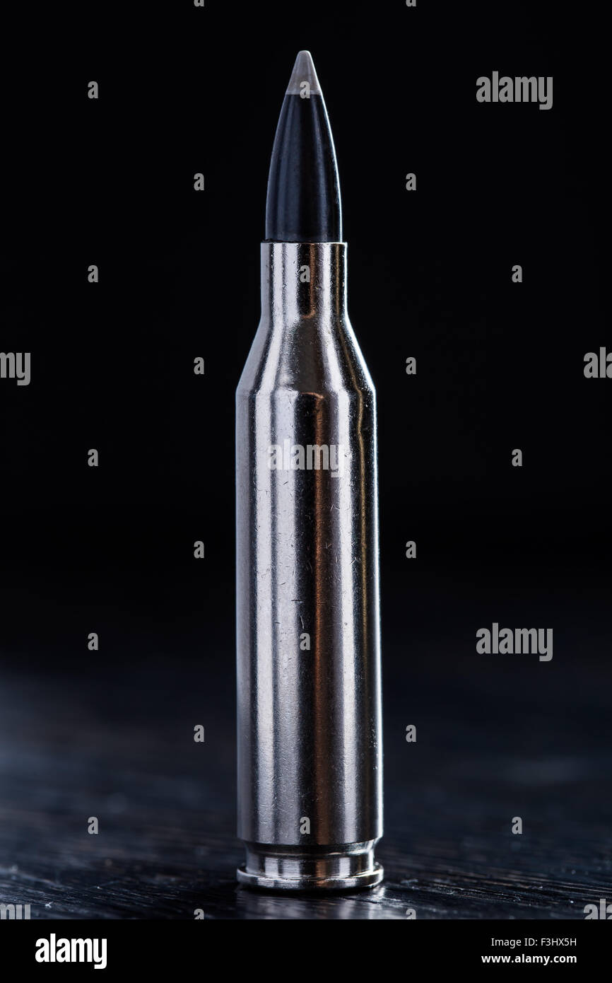 Silver rifle hi-res stock photography and images - Alamy