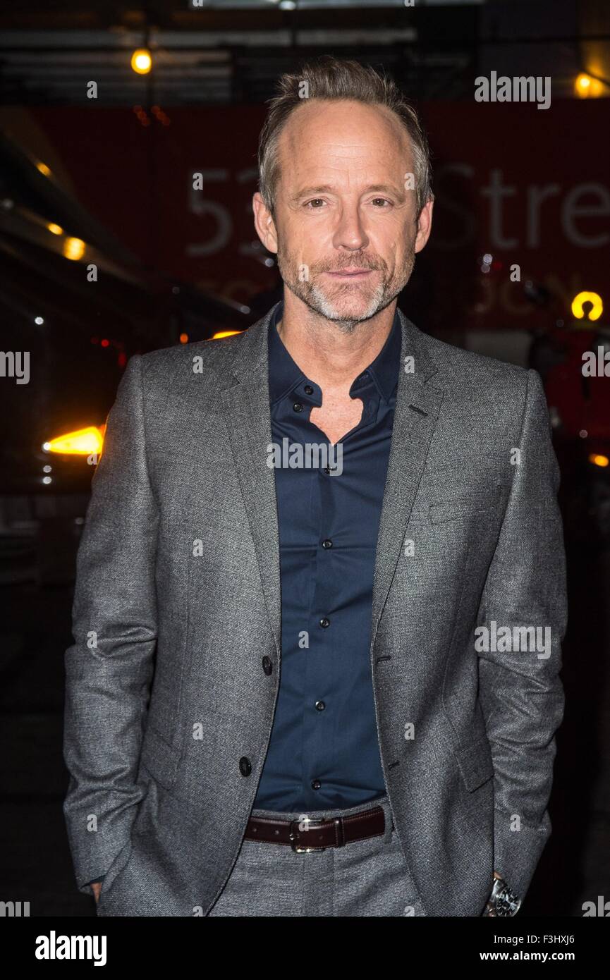 New York, NY, USA. 7th Oct, 2015. John Benjamin Hickey at arrivals for ...