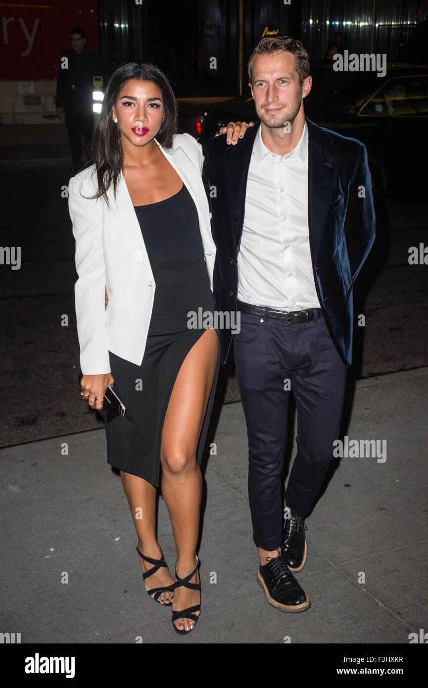 New York, NY, USA. 7th Oct, 2015. Hannah Bronfman, Brendan Fallis at ...