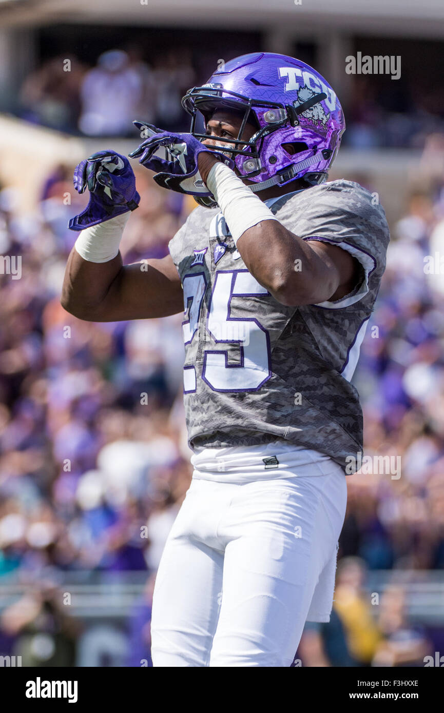 October 3rd, 2015:.TCU Horned Frogs wide receiver KaVontae Turpin (25 ...