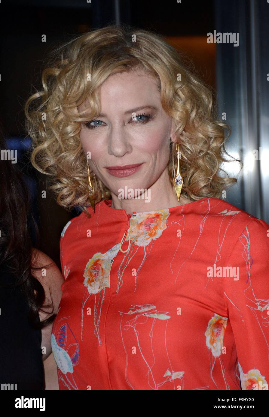 New York, NY, USA. 7th Oct, 2015. Cate Blanchett at arrivals for TRUTH ...
