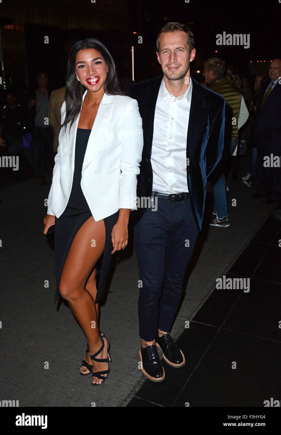 New York, NY, USA. 7th Oct, 2015. Hannah Bronfman, Brendan Fallis at ...