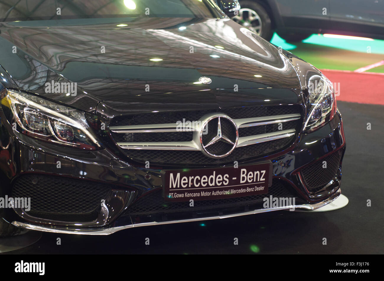 Mercedes Benz S 250 series in an expo Stock Photo - Alamy