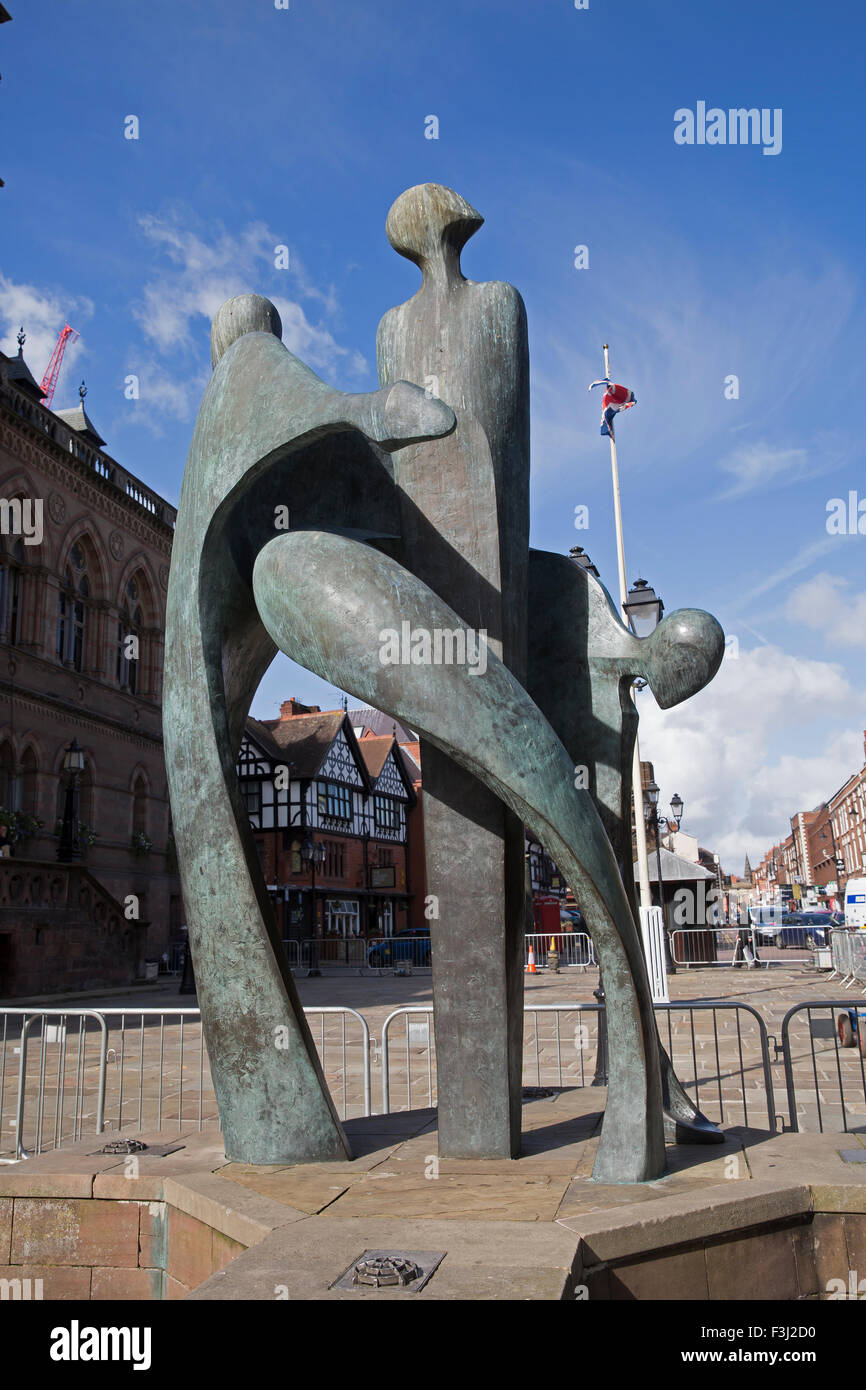 Celebration of Chester sculture Stock Photo - Alamy