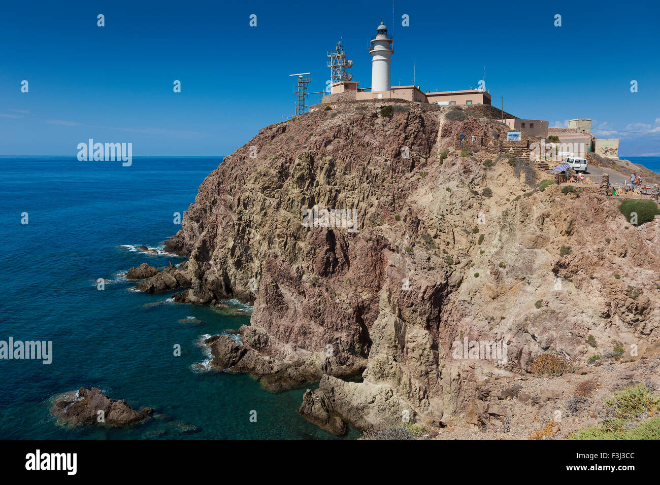 Lighthouse cabo de gata hi-res stock photography and images - Alamy