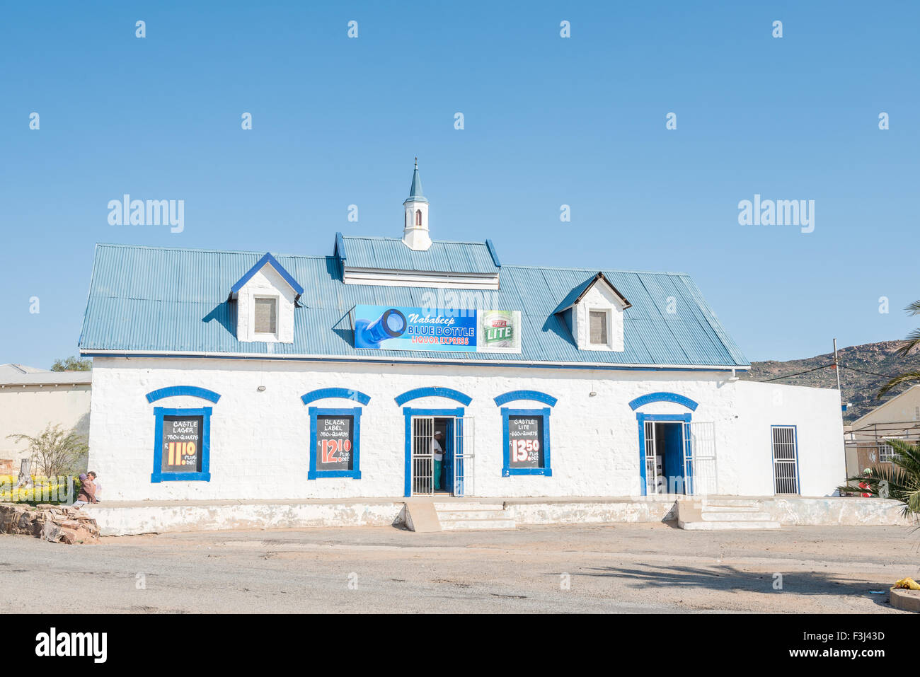 NABABEEP, SOUTH AFRICA - AUGUST 17, 2015: An historic building in ...