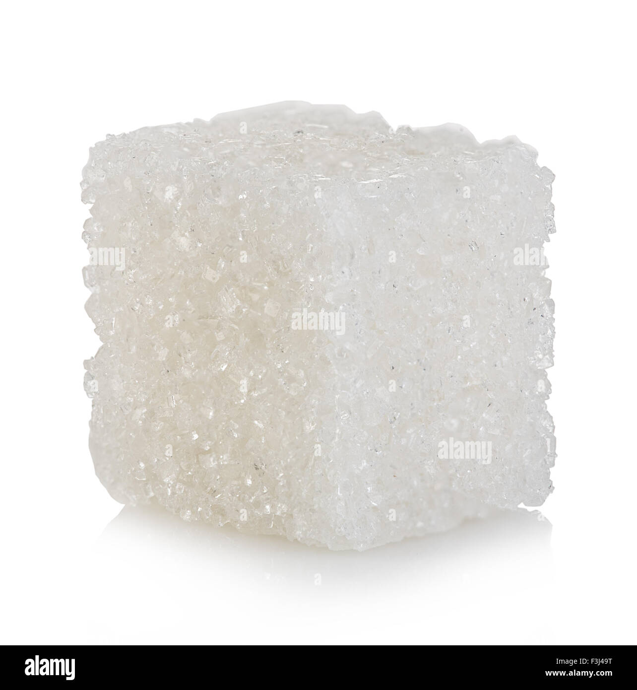 Close up sugar cube on Cut Out Stock Images & Pictures - Alamy