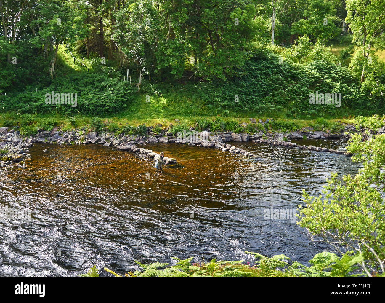Scottish river fishing hi-res stock photography and images - Alamy