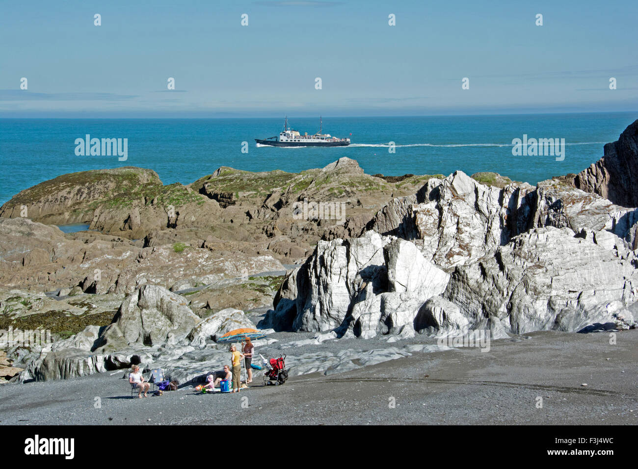 ILFRACOMBE, DEVON; ILFRACOMBE BEDROCK (Limestone, Grit, Shale Stock ...