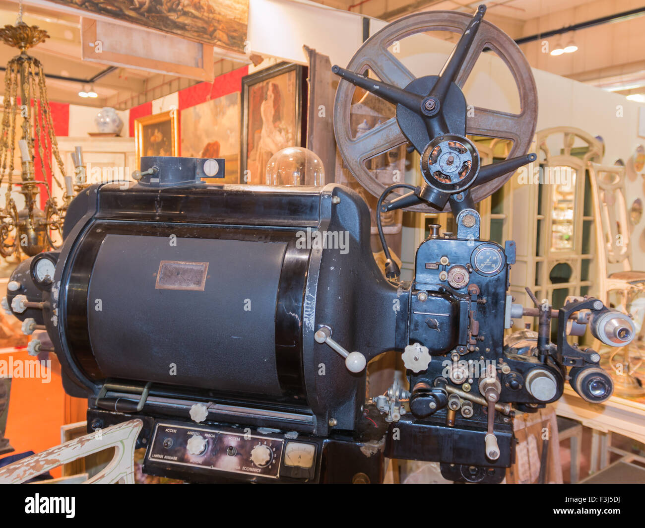 Old Movie Theater Projector