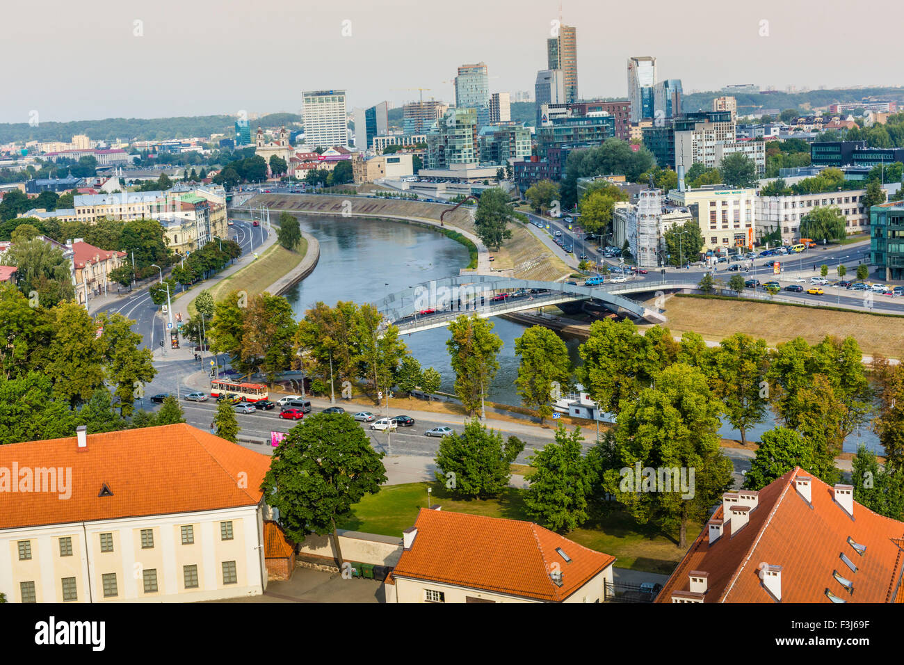 Vilnius city, business part of city, Lithuania Stock Photo - Alamy