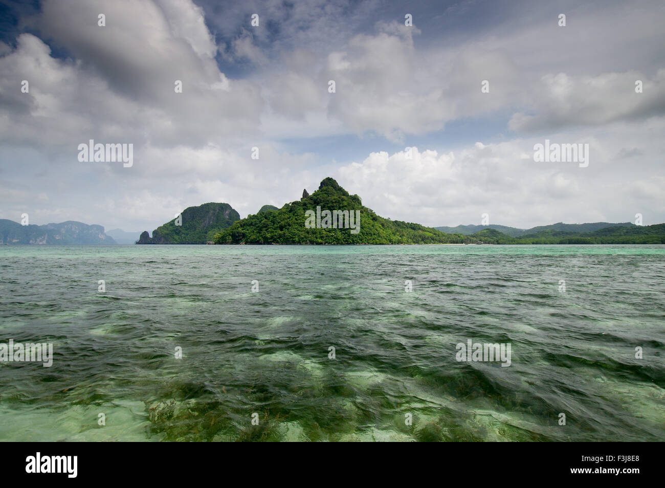 View from Snake Island (also known as Vigan Island) - Palawan ...