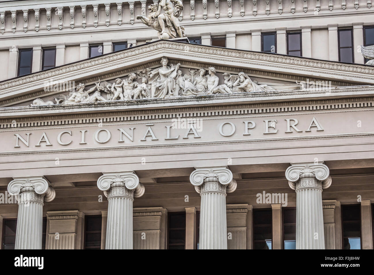 Historical national opera of riga hi-res stock photography and images ...