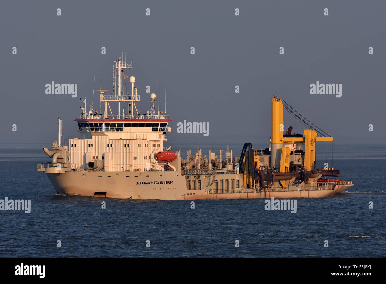 Hopper Dredger Alexander von Humboldt Stock Photo - Alamy