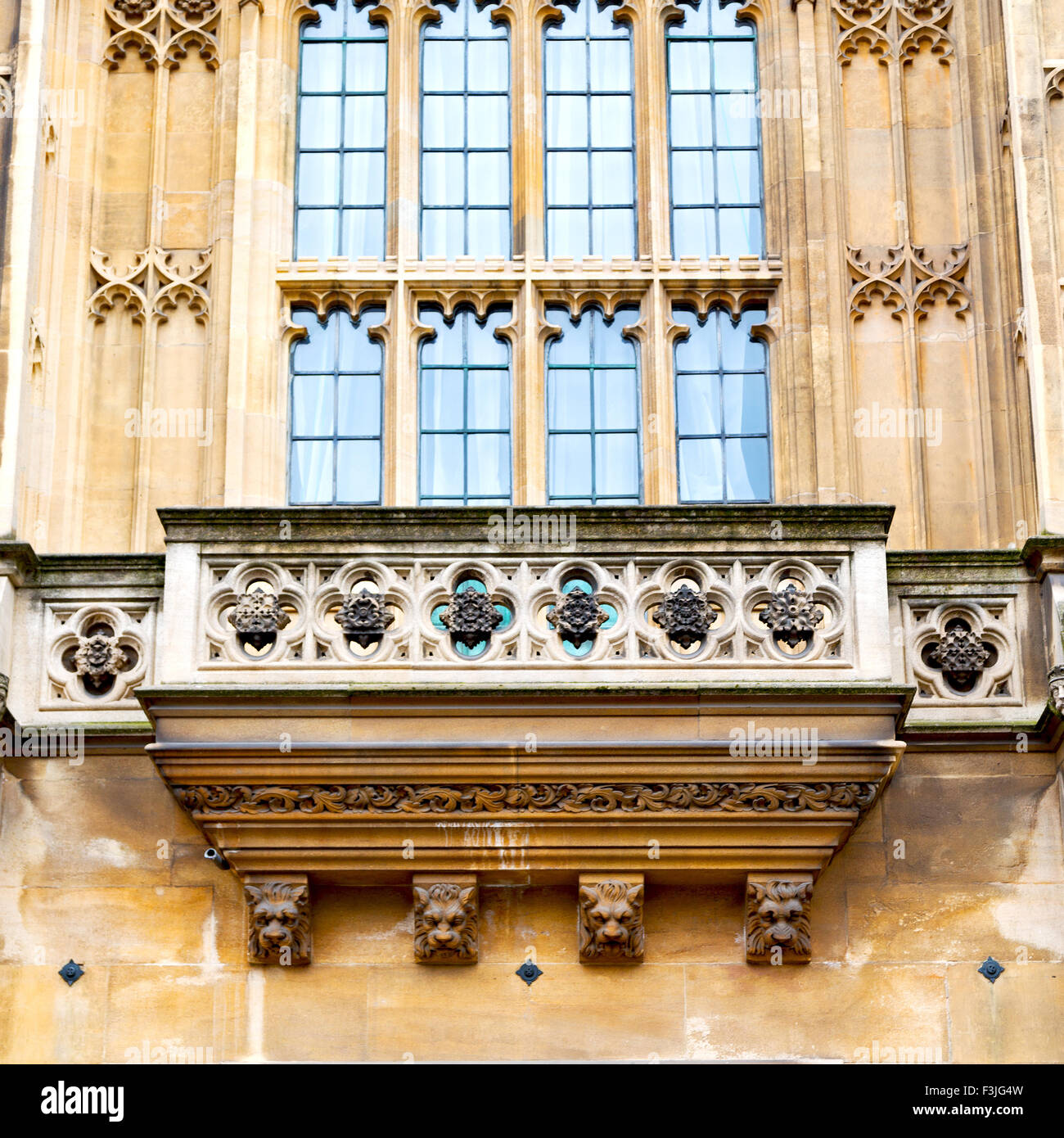 in london old historical parliament glass window structure and terrace ...