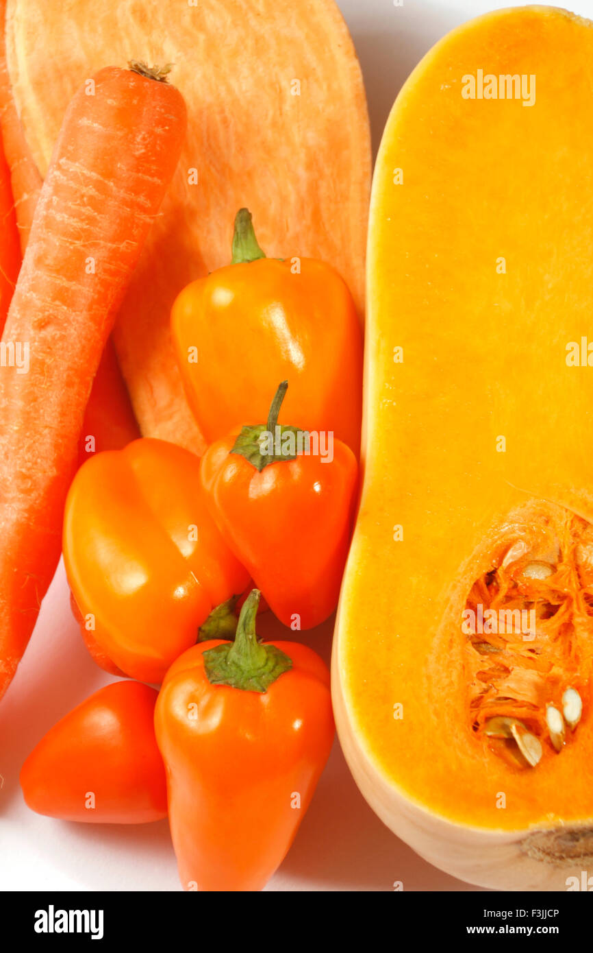 Orange vegetables hi-res stock photography and images - Alamy