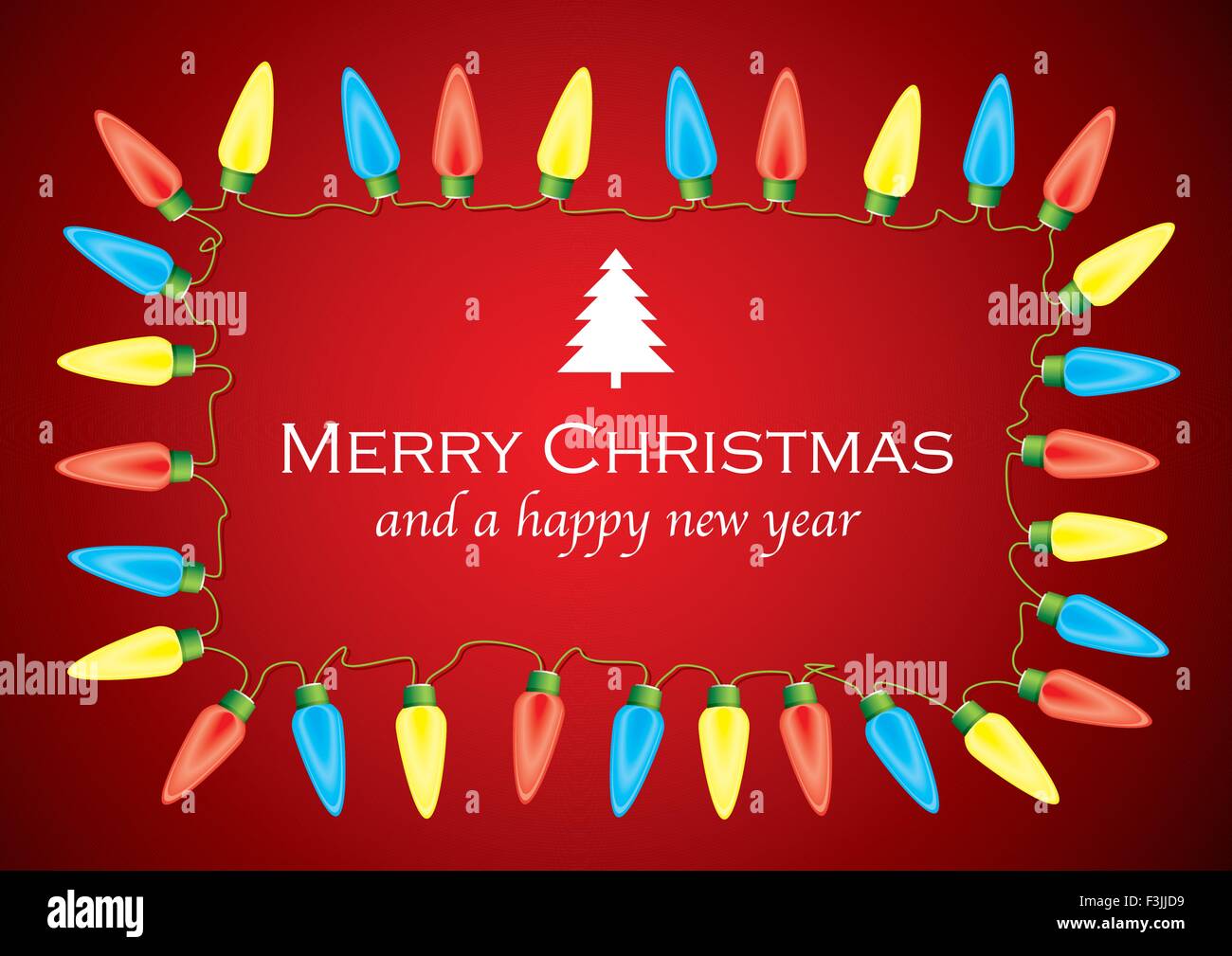 Christmas background with festive xmas message Stock Vector Image & Art ...