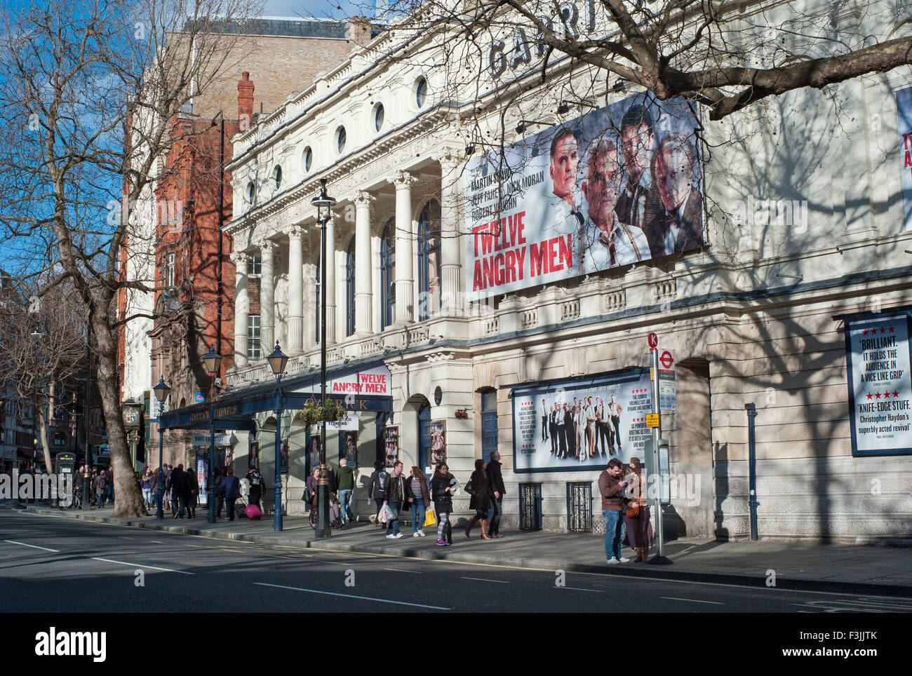 Twelve Angry Men, Garrick Theatre London UK Stock Photo - Alamy